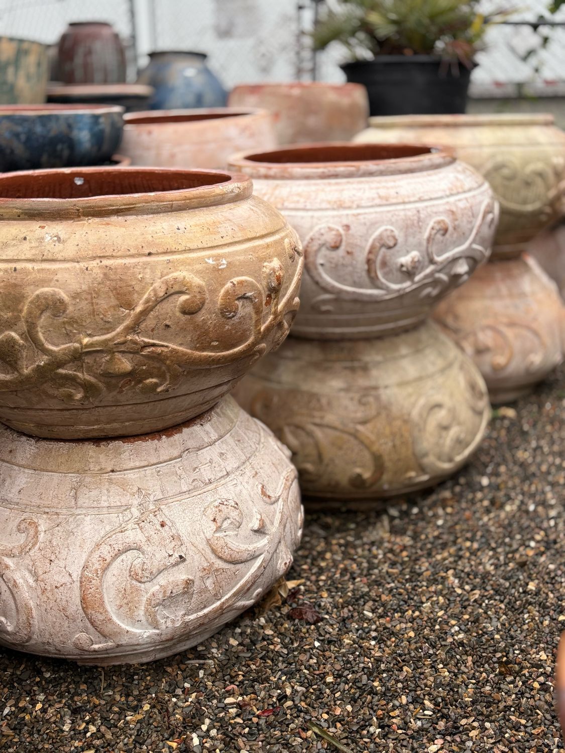 Earth-tone Pots - Store - Terra Sol Garden Center