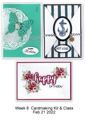 Weekly Card Kit & 4 week Subscription | Daisy Chain Scrapbooks