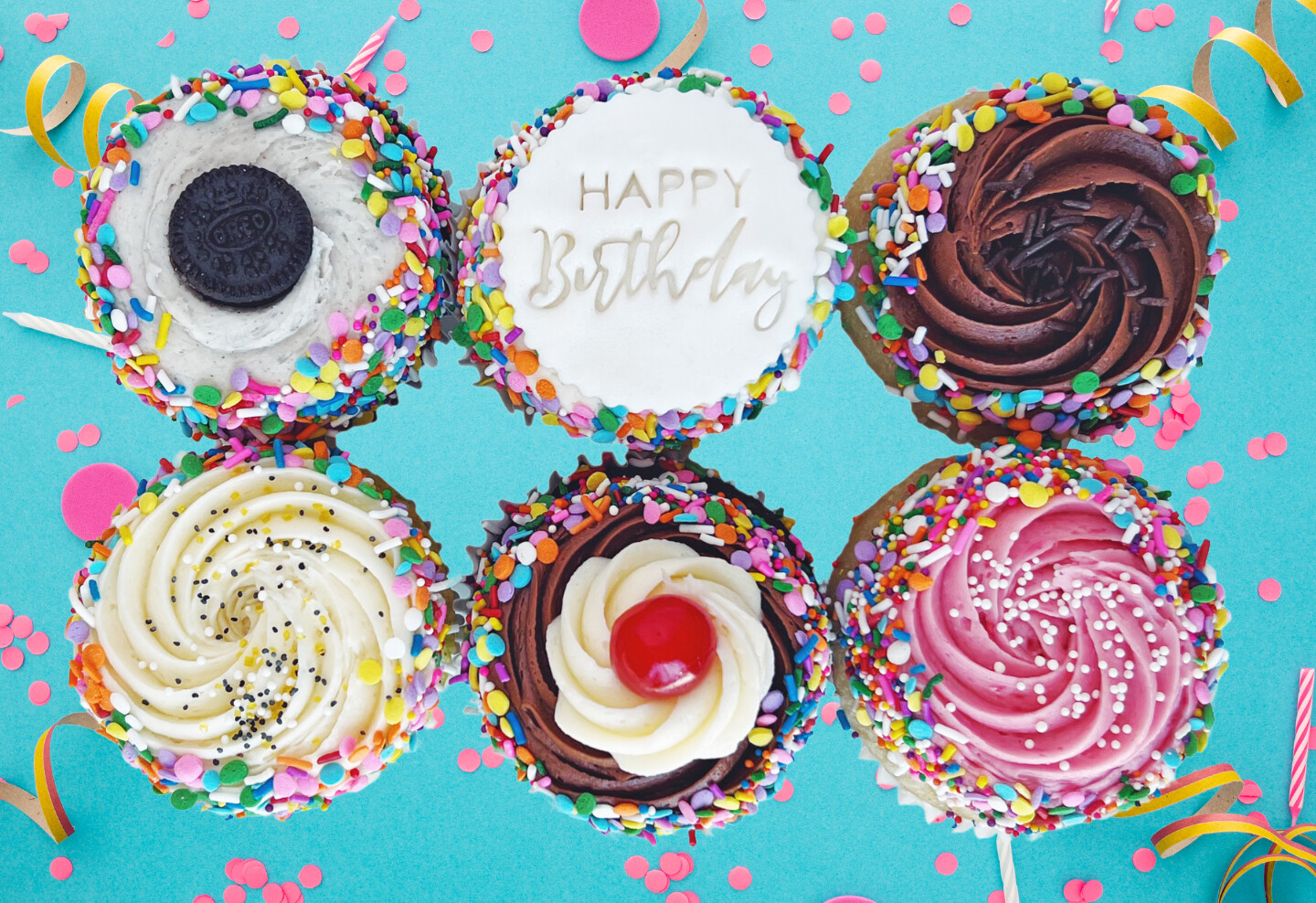 Happy Birthday Cupcakes