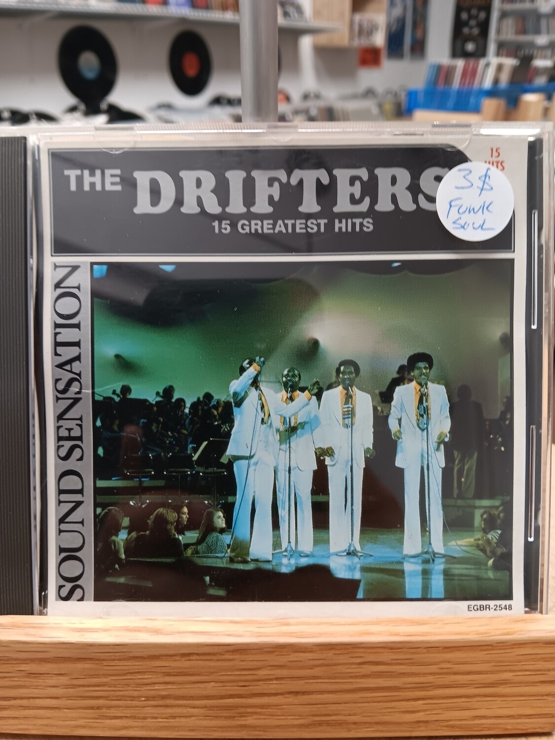 THE DRIFTERS - 15 Greatest Hits (CD)
