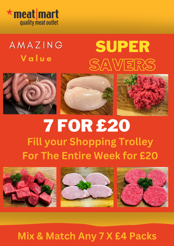 ANY 7 PACKS for £20