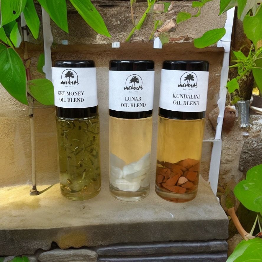 Crystal Infused Fragrance Oil Blends – Store – Nicholas Brooklyn