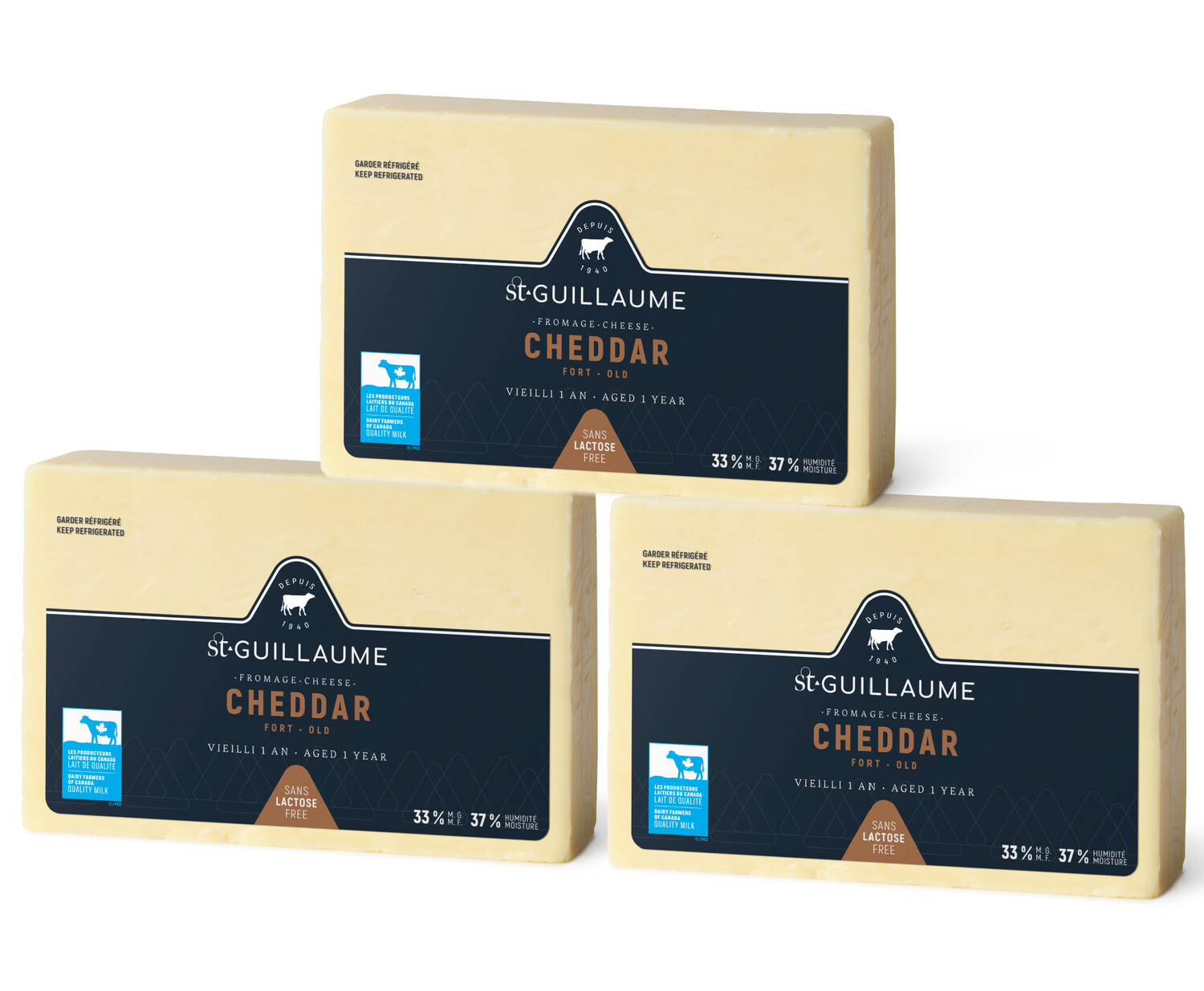 CHEDDAR FORT 1 AN (9 X 640G) - CAISSE ENTIÈRE - Boutique - Fromagerie ...