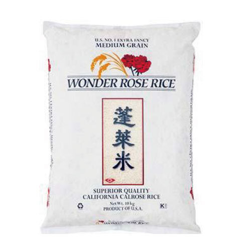 Wonder Rose Calrose Rice 10kg