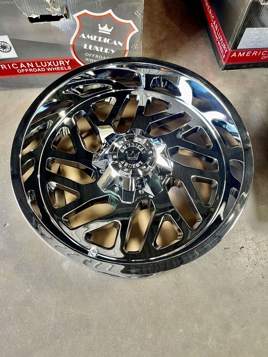Chrome Rockstar Rims