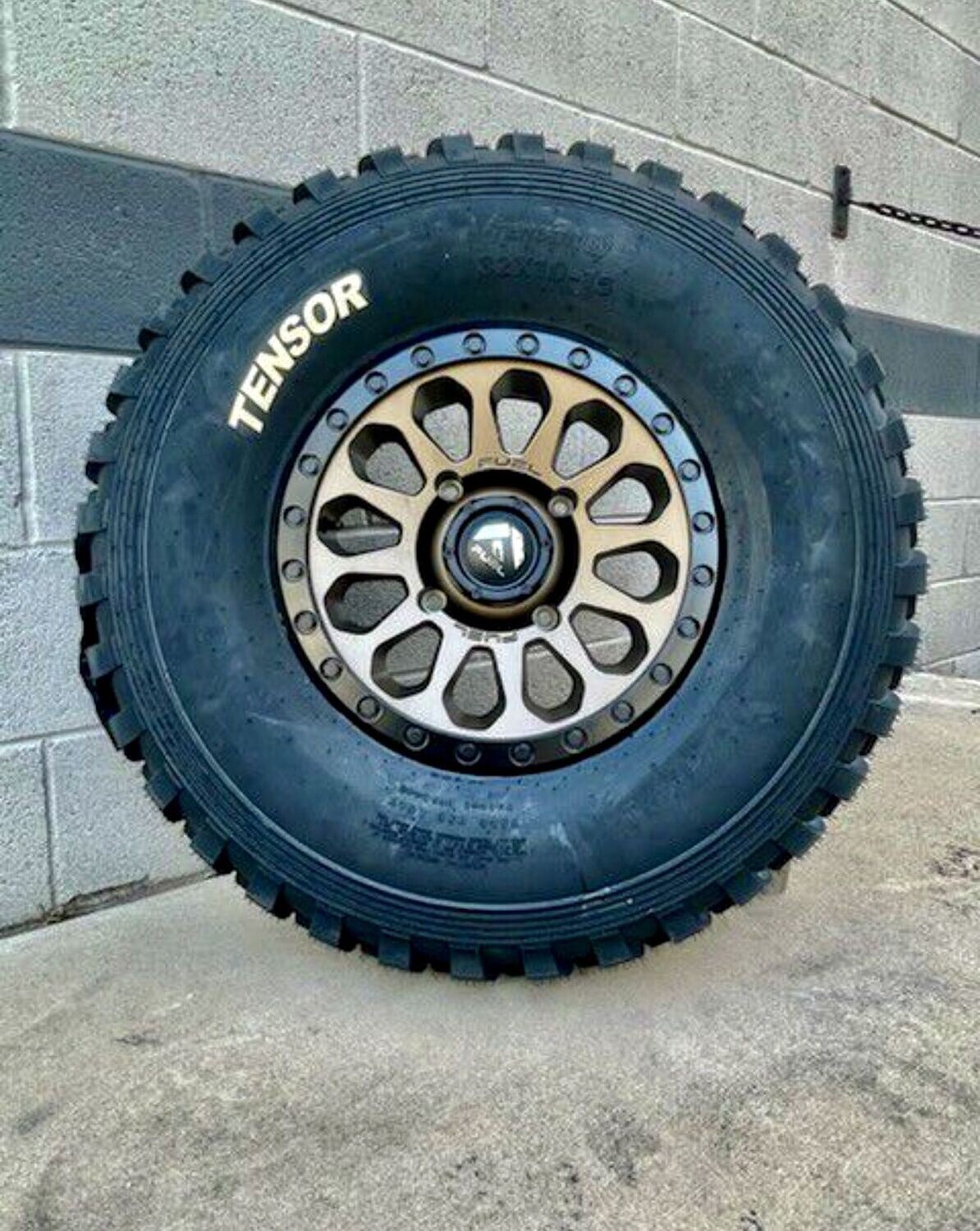 Fuel 15x7 4x137 Bronze Wheels & 32x10-15 TENSOR DS Tires FREE Mounted