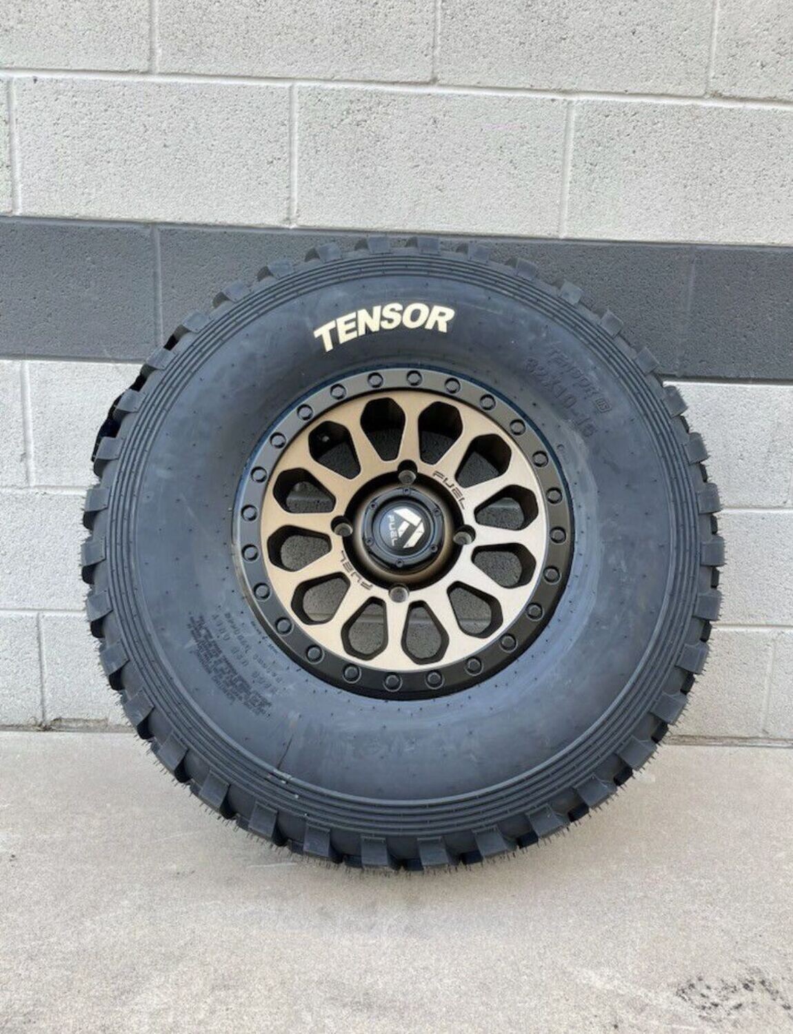 Fuel 15x7 4x156 Bronze Wheels & 32x10-15 TENSOR DS Tires FREE Mounted