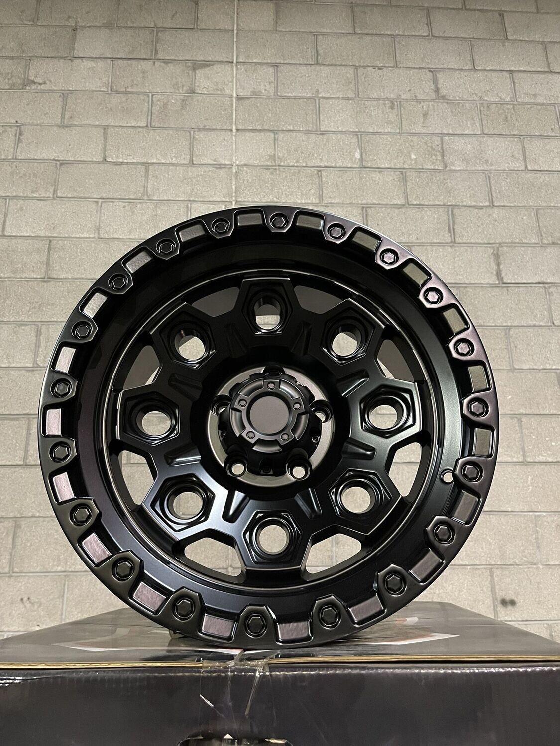 5 Wheel & Tire JT Offroad 17x9 5x5 Wheels & 33x12.50-17 Haida R/T Tires