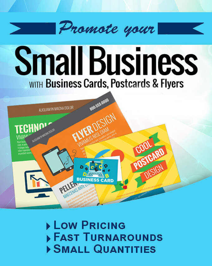 Order Online! | Business Cards, Promo Cards, Post Cards & Interior Signs