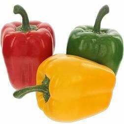 Peppers, Tri-Color (Y/R/G) 5lb