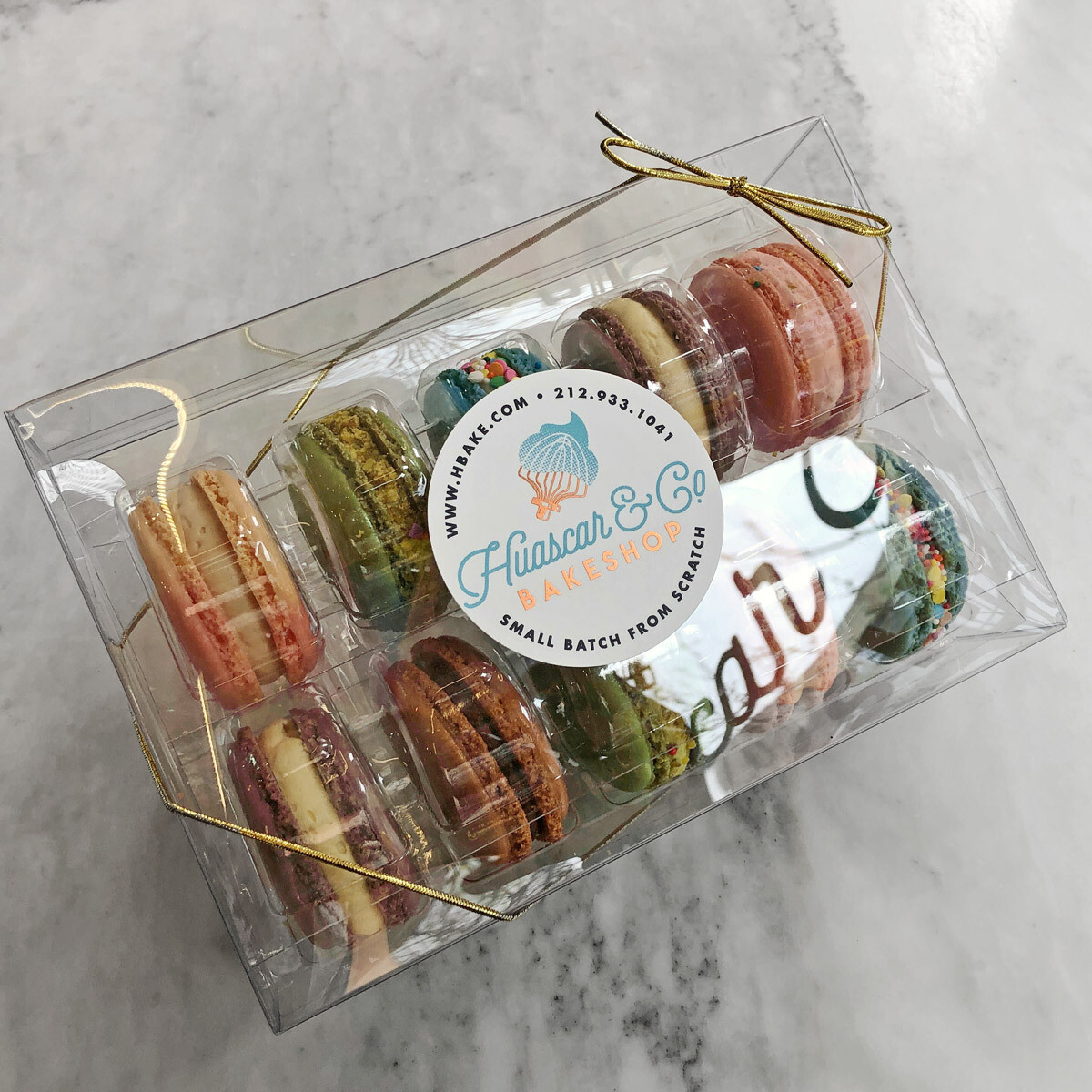 French Macaron Gift Boxes * Huascar & Company Bakeshop Shop