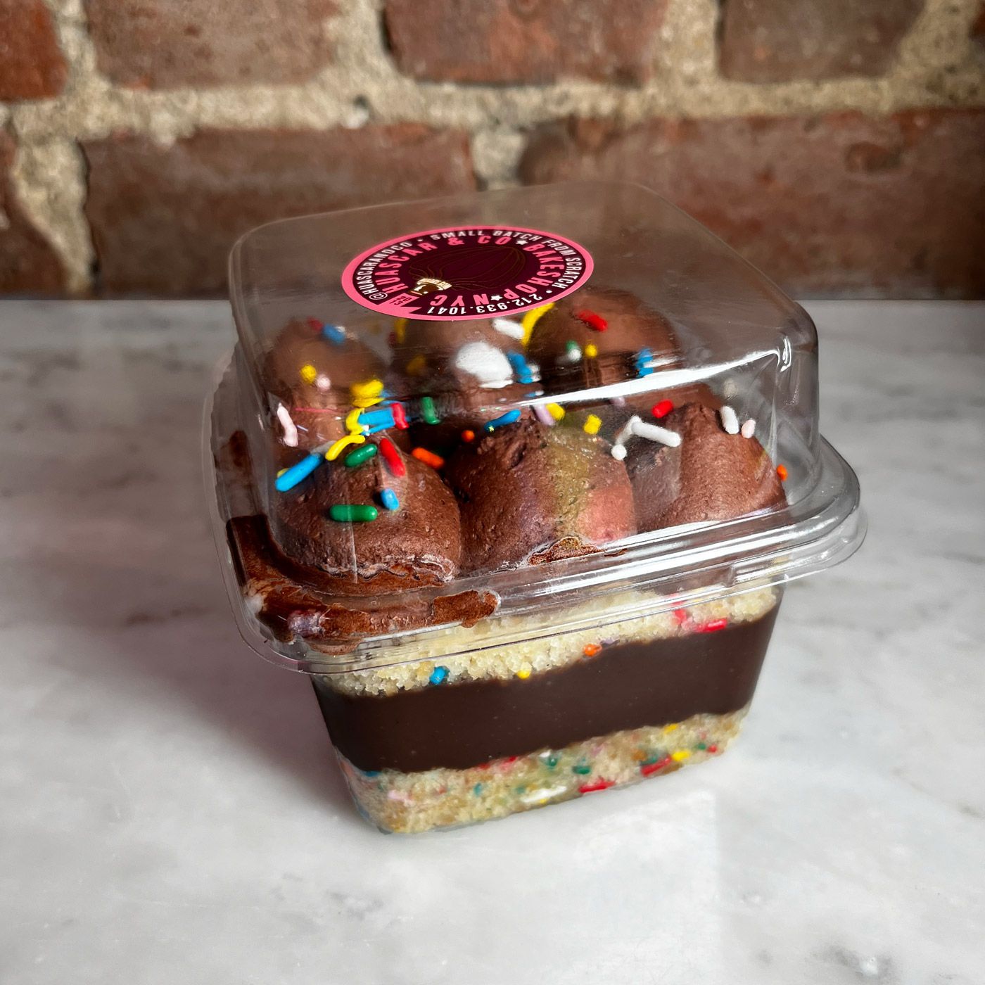 Confetti Birthday Cake Box * Huascar & Company Bakeshop Shop