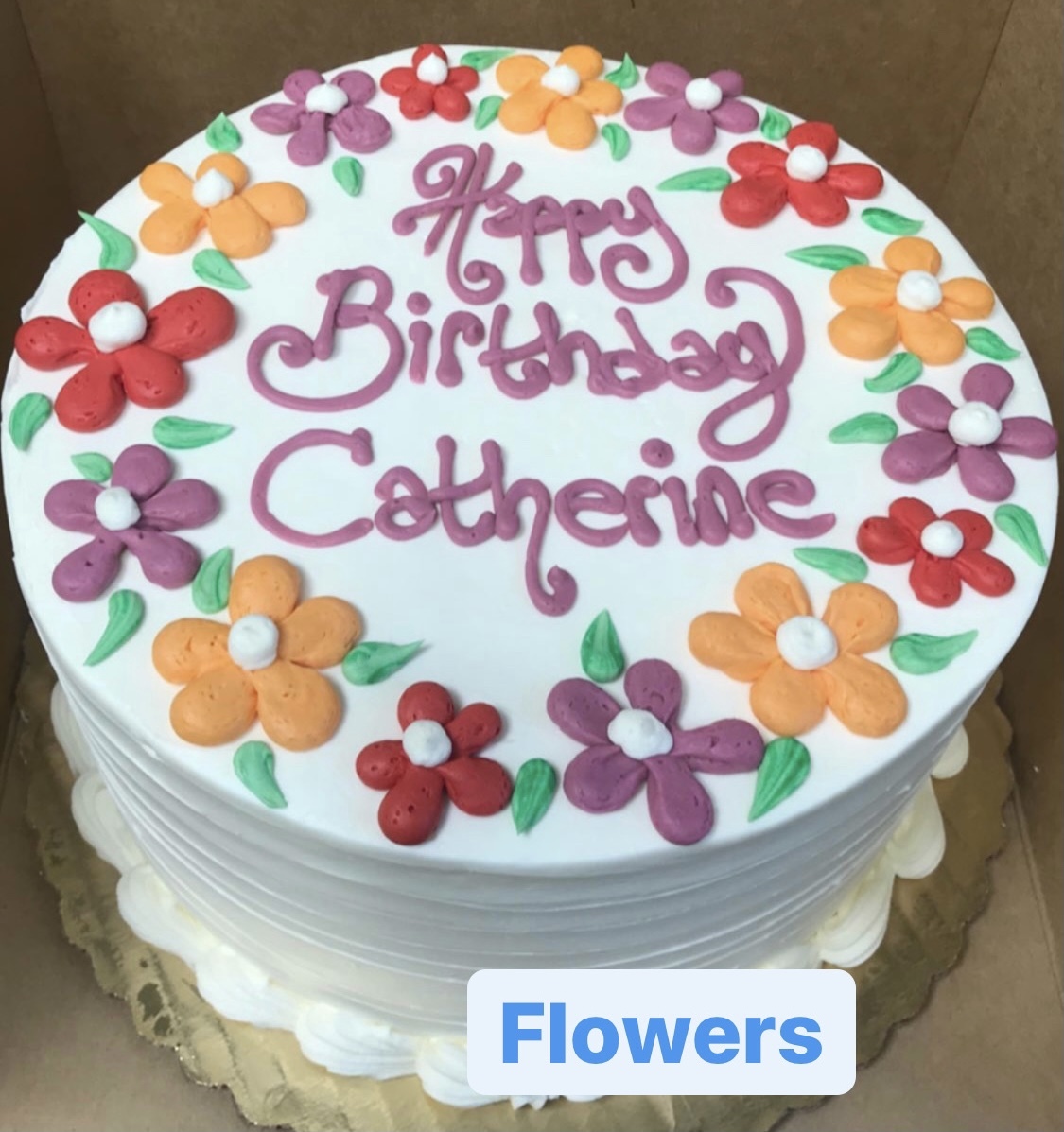 Happy Birthday Catherine Cake