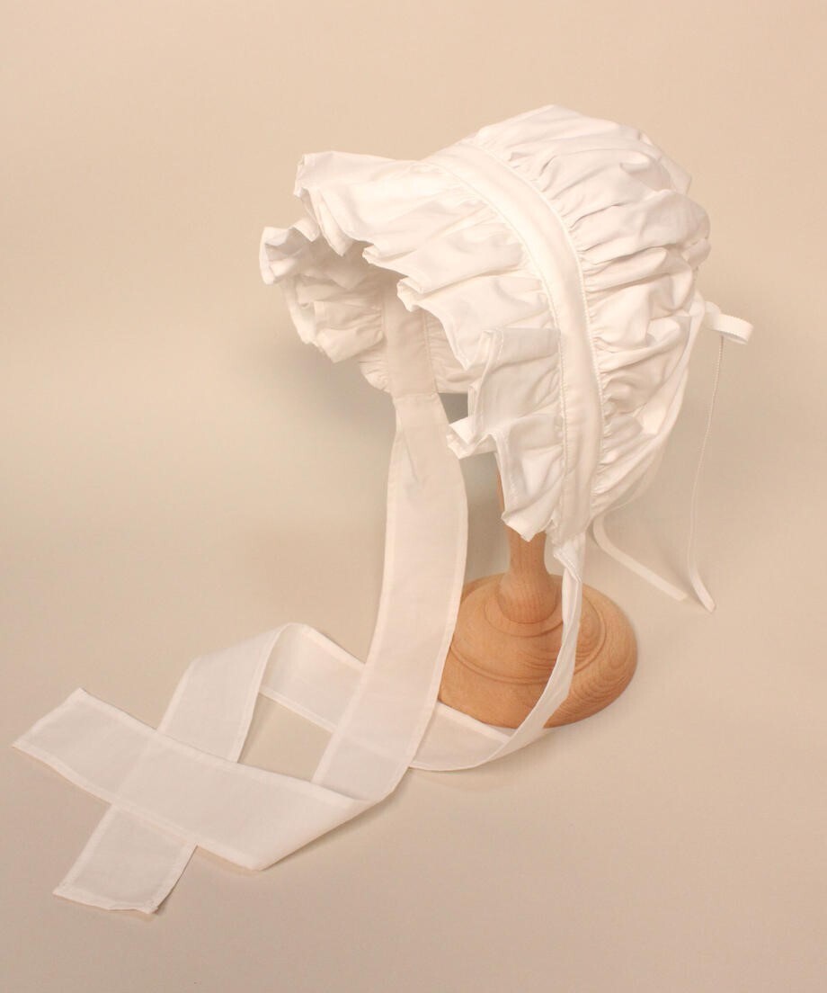 Back ribbon full bonnet gothic edition