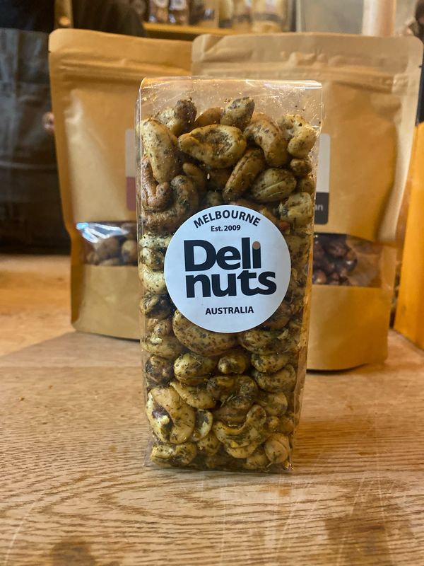 Chilli Coriander Cashews Spicy | Deli Nuts Melbourne