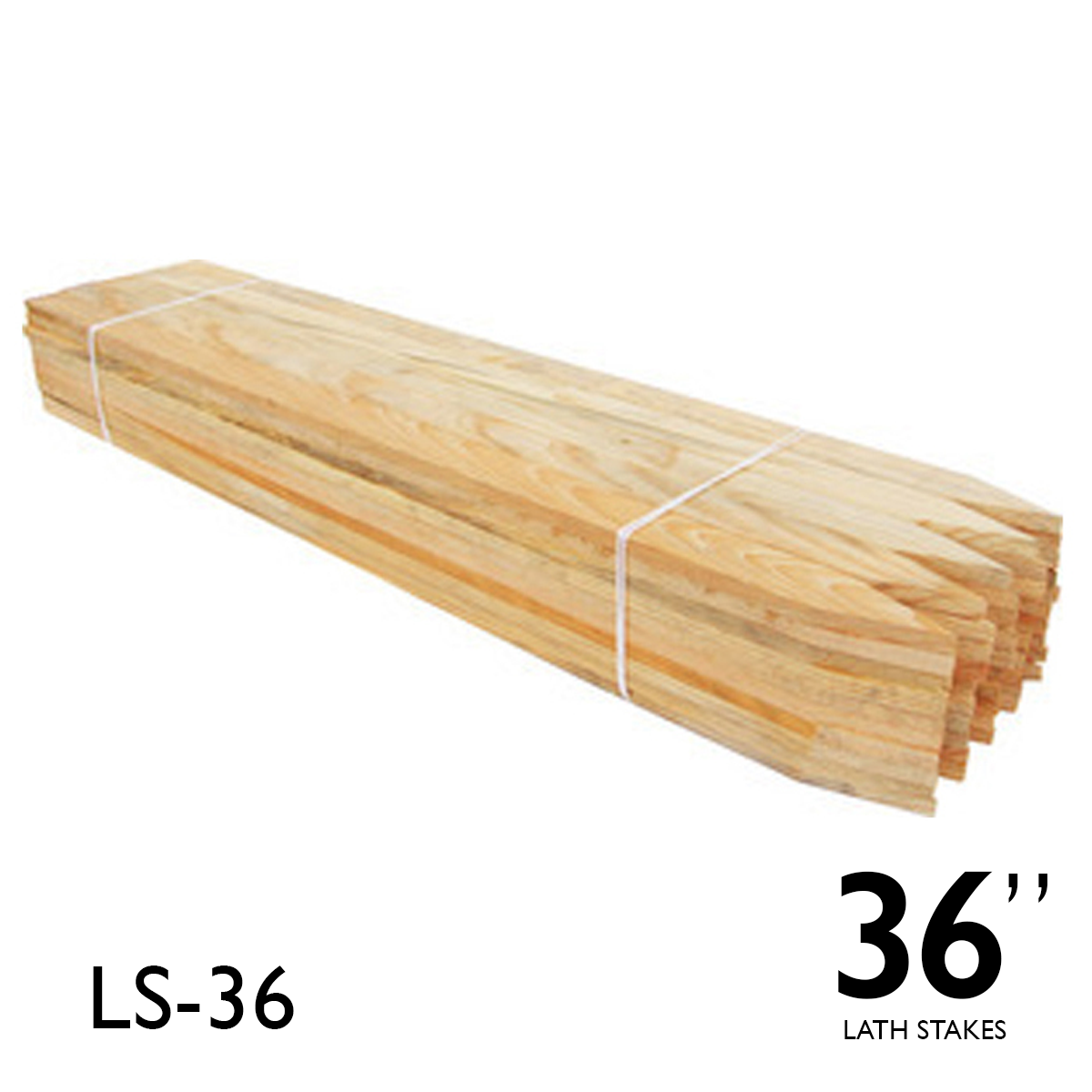 48 Wood Lath Survey Stakes Lath Stake Markings