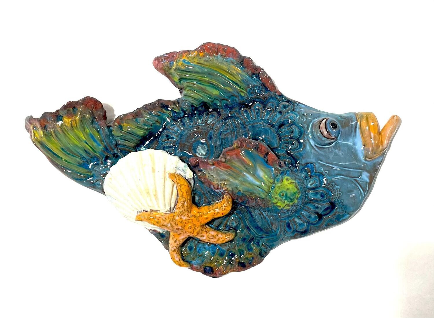 Atlantic John Dory with Shell and Starfish