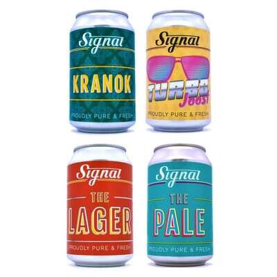 Order our craft beer for delivery or pickup | Signal Brewery & Tap