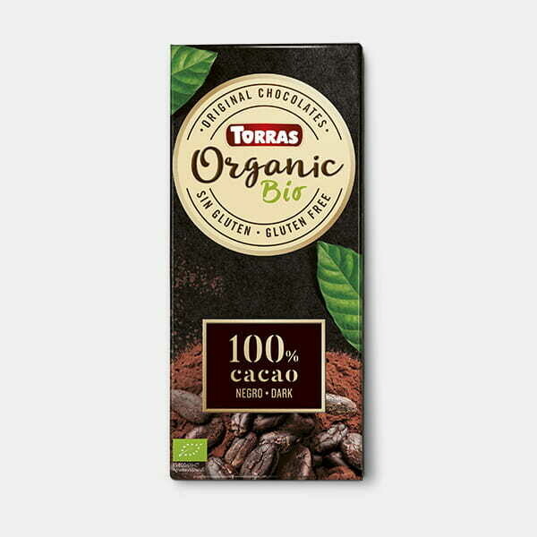 CHOCOLATE NEGRO 100% CACAO (TORRAS) ECOL
