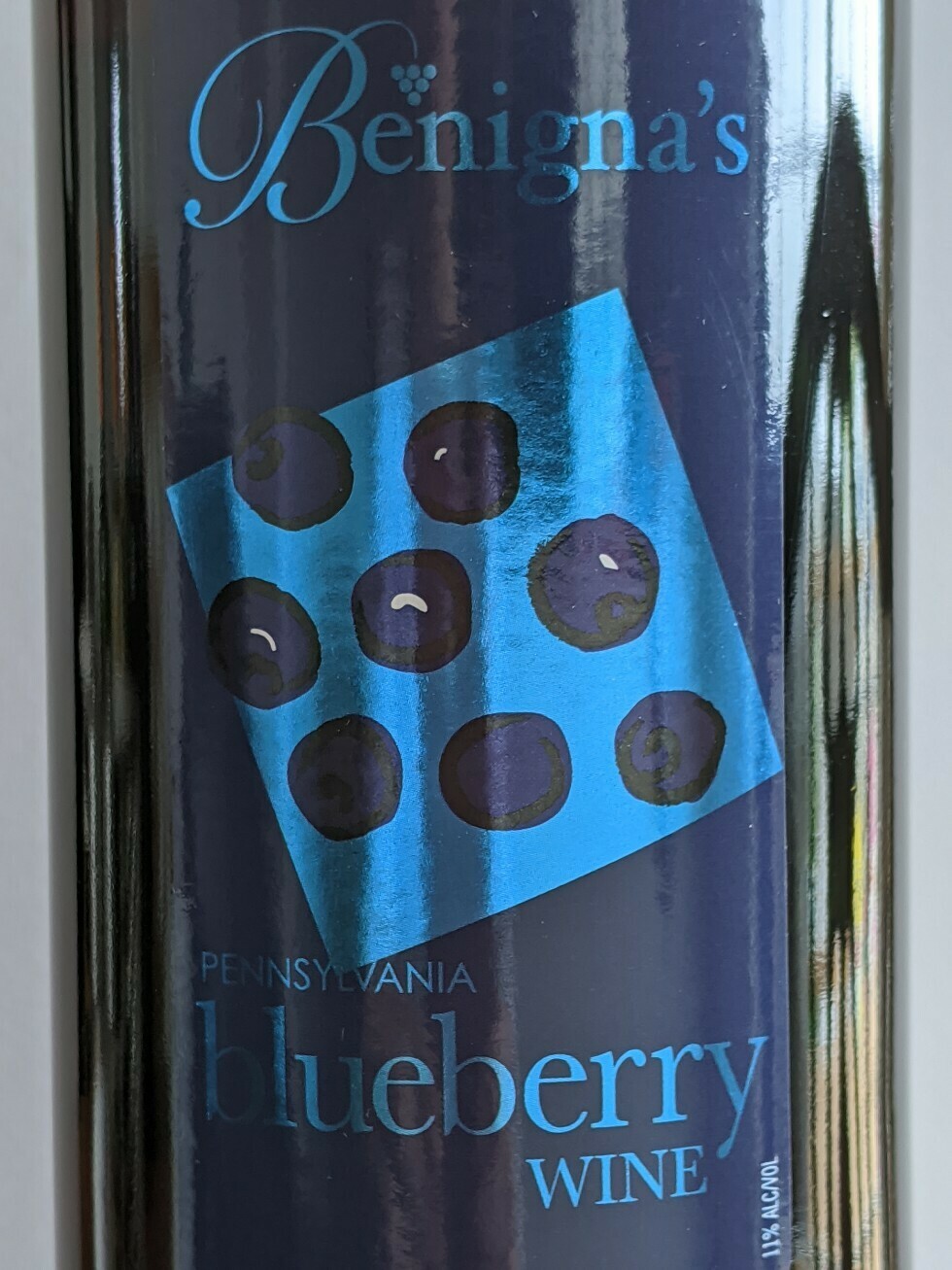 Benigna's Creek Blueberry Wine