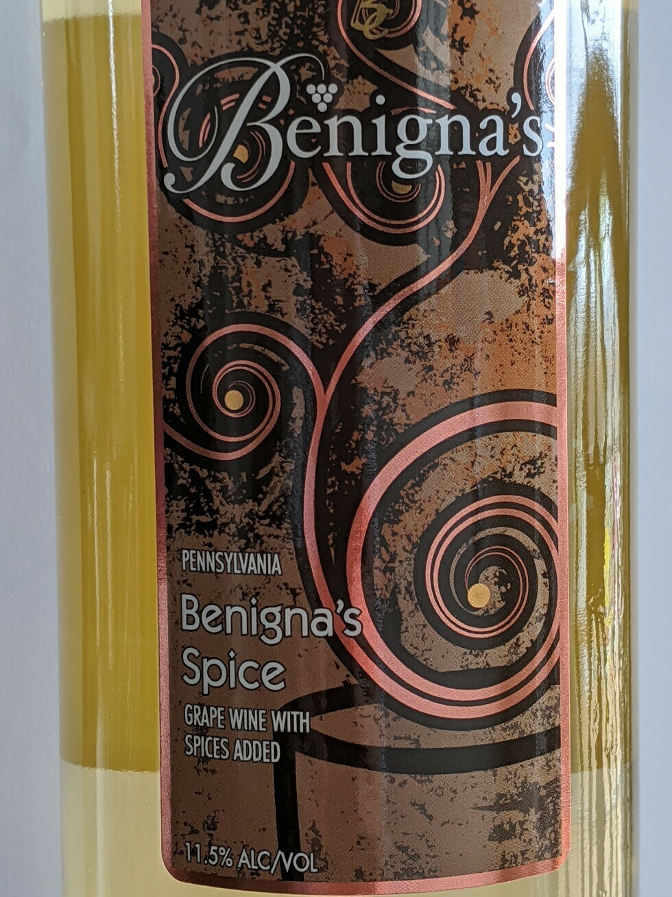 Benigna's Creek Spice Wine