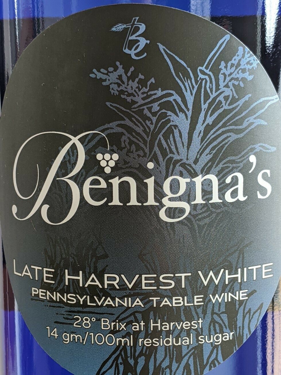 Benigna's Creek Late Harvest Wine