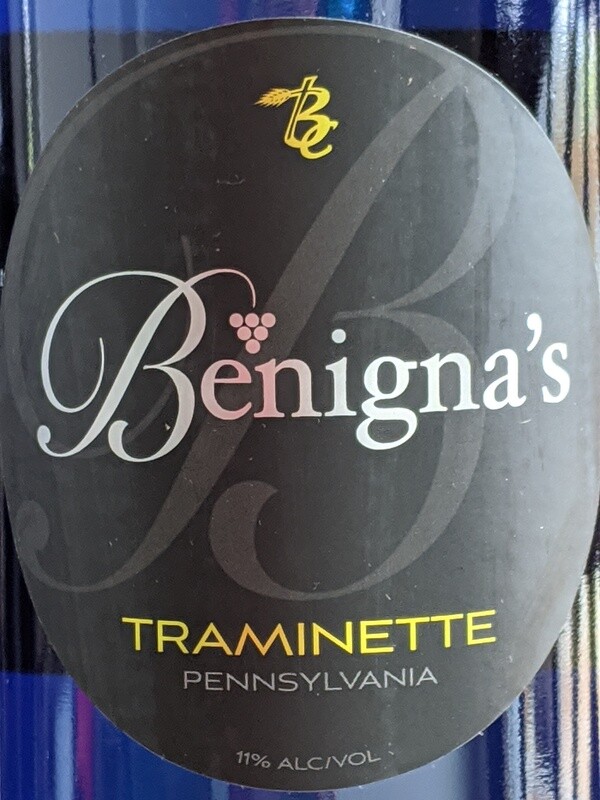 Benigna's Creek Traminette Wine