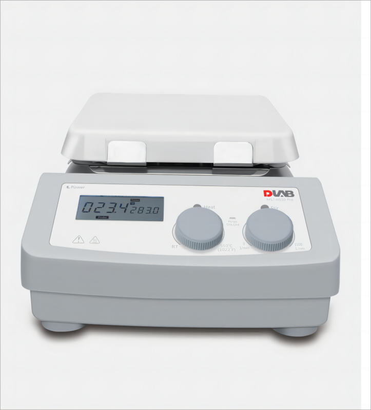 MS7-H550-Pro LCD Digital Magnetic Hotplate Stirrer With 7 Inch Ceramic ...