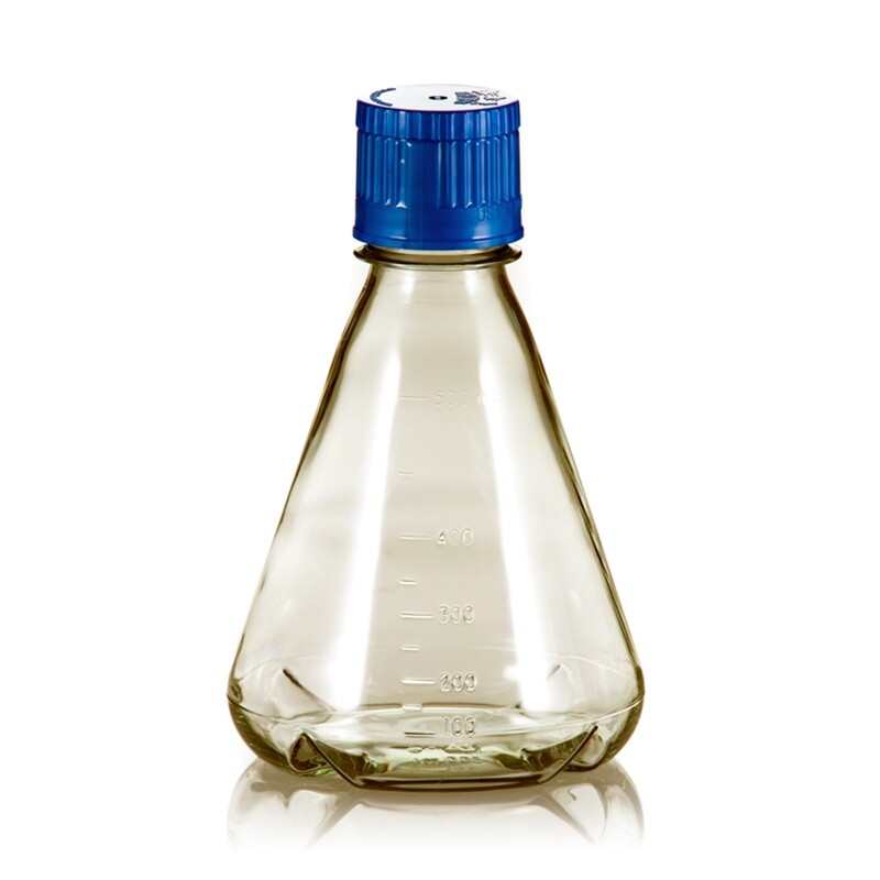 500ml Erlenmeyer Culture Flasks | Polycarbonate | Biologix®