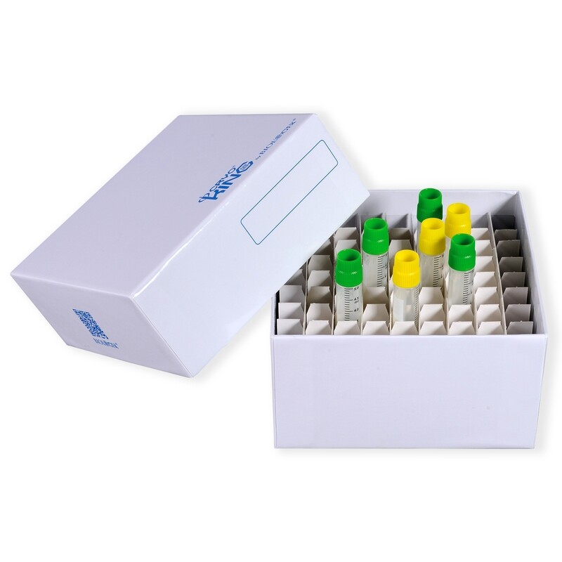 CryoKING Premium Cardboard Freezer Boxes-1in 2in 3in all available, 100 ...