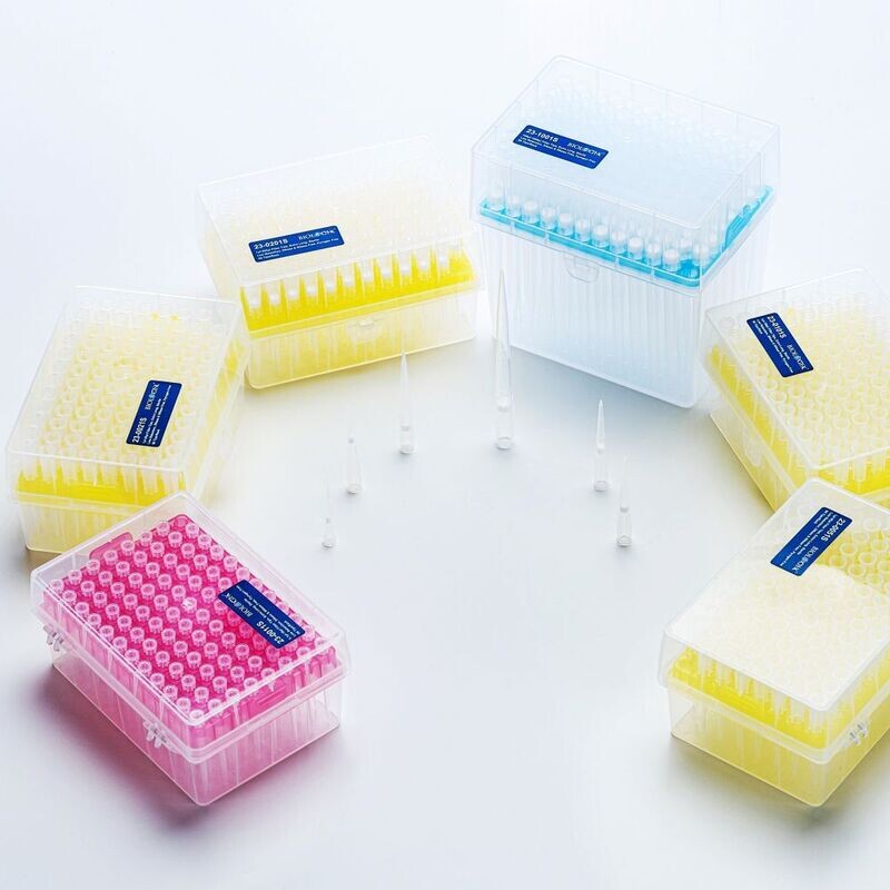 Filtering Pipette Tips | Low Retention | Racked filter tips