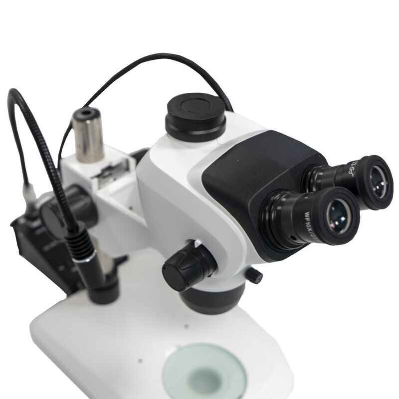 Trinocular Microscope, Eyepiece 10X/23mm(adjustable viewing), With ...