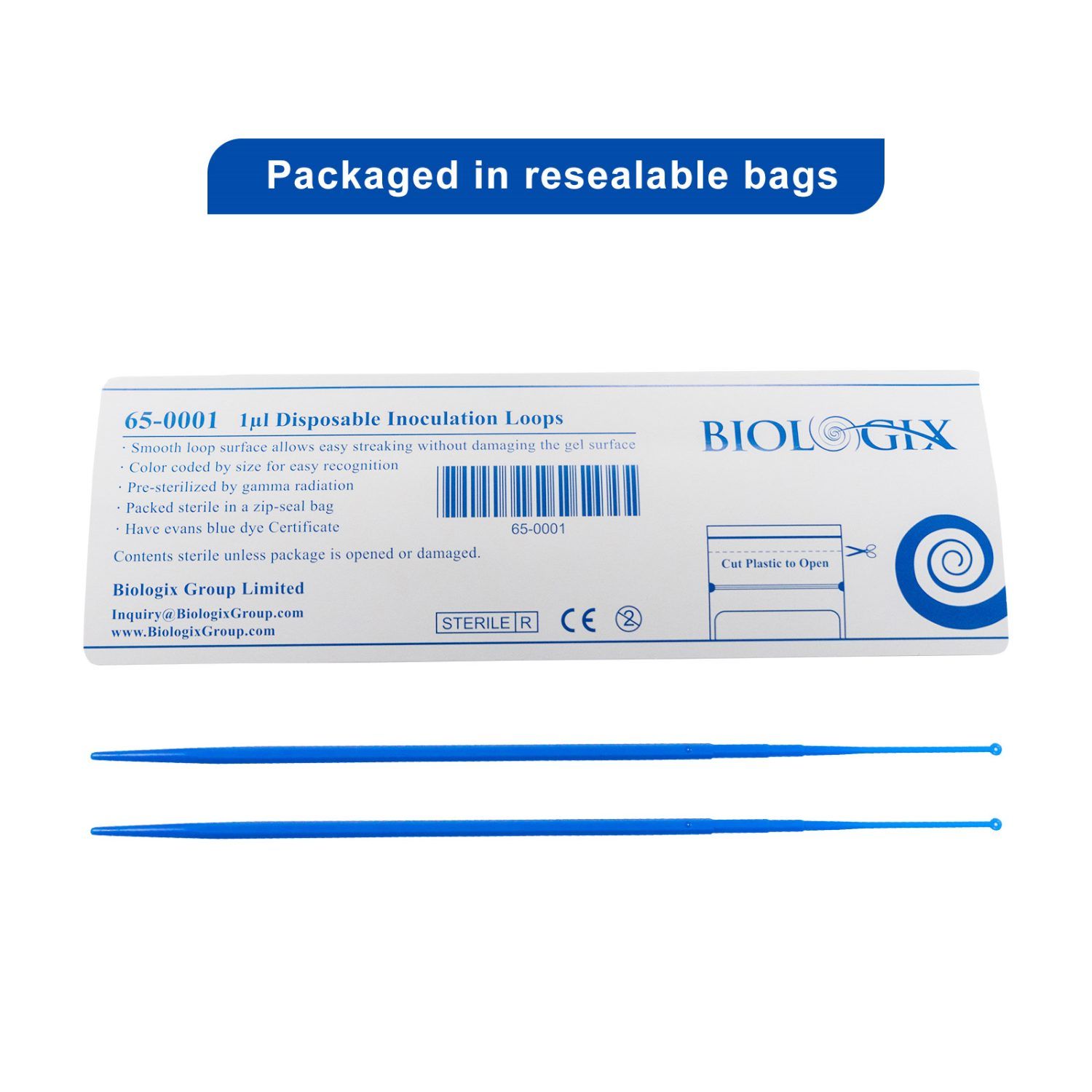 Inoculating Loops Reusable Argos Sterile Disposable Inoculating Loops ...