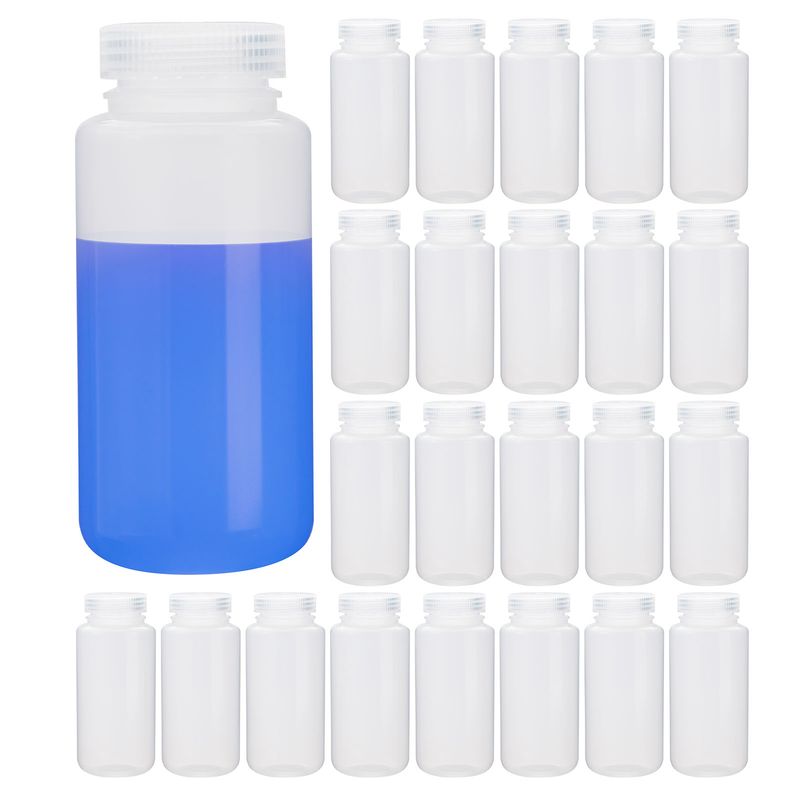 PP Reagent Bottles | Plastic Sample Bottles | Clear | Autoclavable