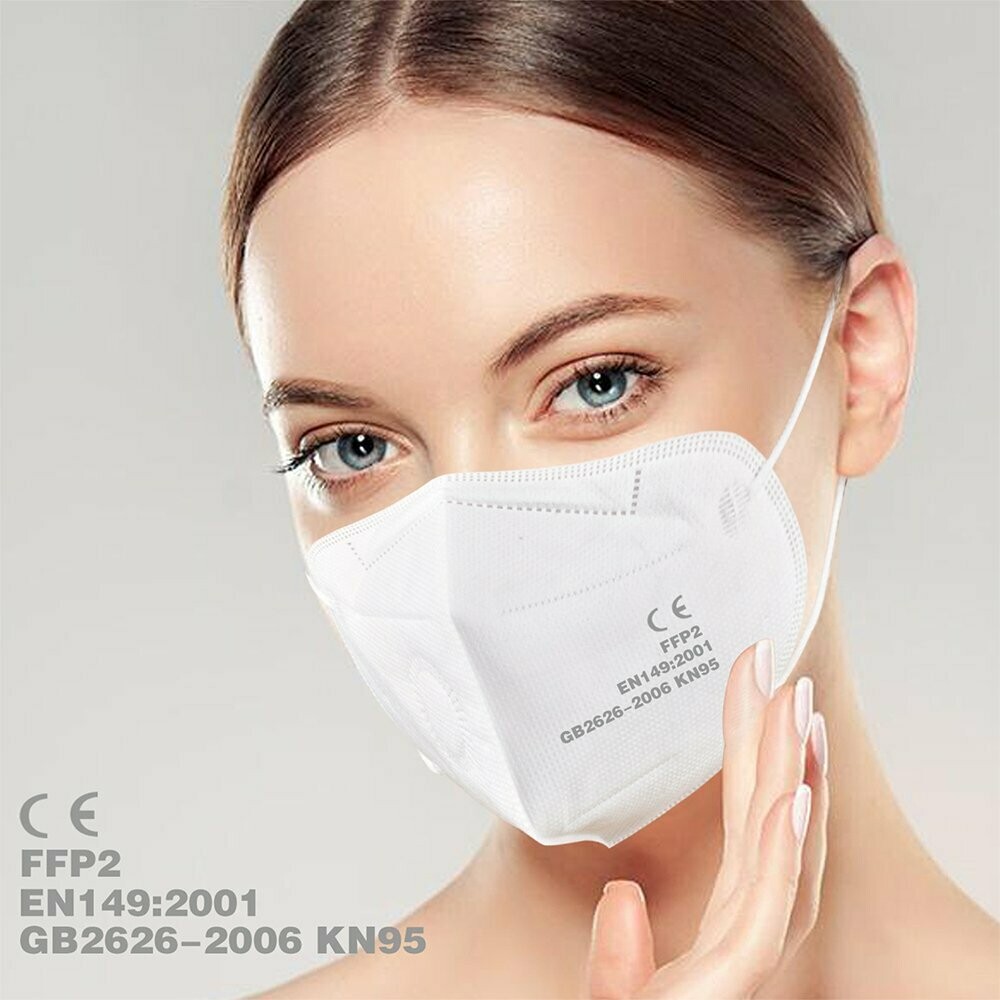 FFP 2 Maske - 10 Stck Gesichtsmaske Maske mit Schichtenfilter