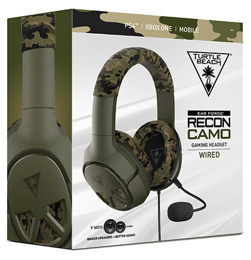Turtle Beach Recon Camo / Ps4 - Xbox One - Mobile