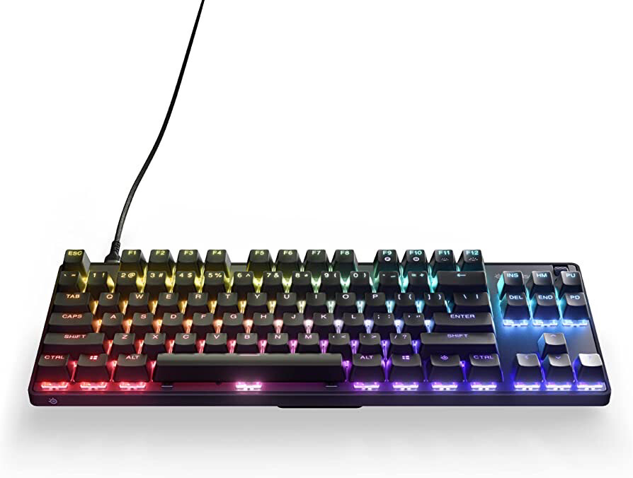 SteelSeries New Apex 9 TKL – HotSwap Optical Mini Keyboard – TKL ...