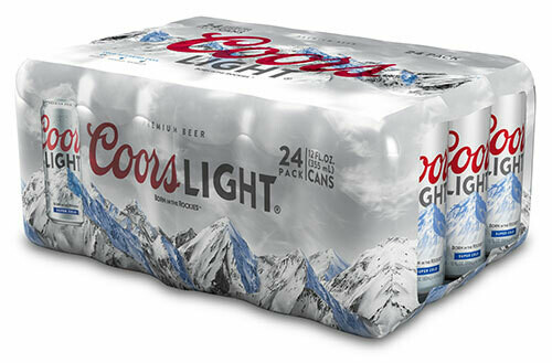 COORS LIGHT LATA 12 OZ CAJA (24 UNIDADES) *DISPONIBLE EN SPS*