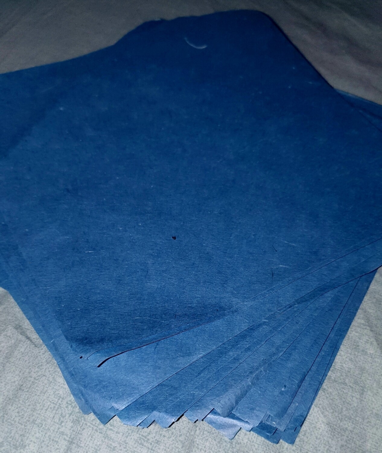 Banana Paper 7"x7" - Blue (sheet)