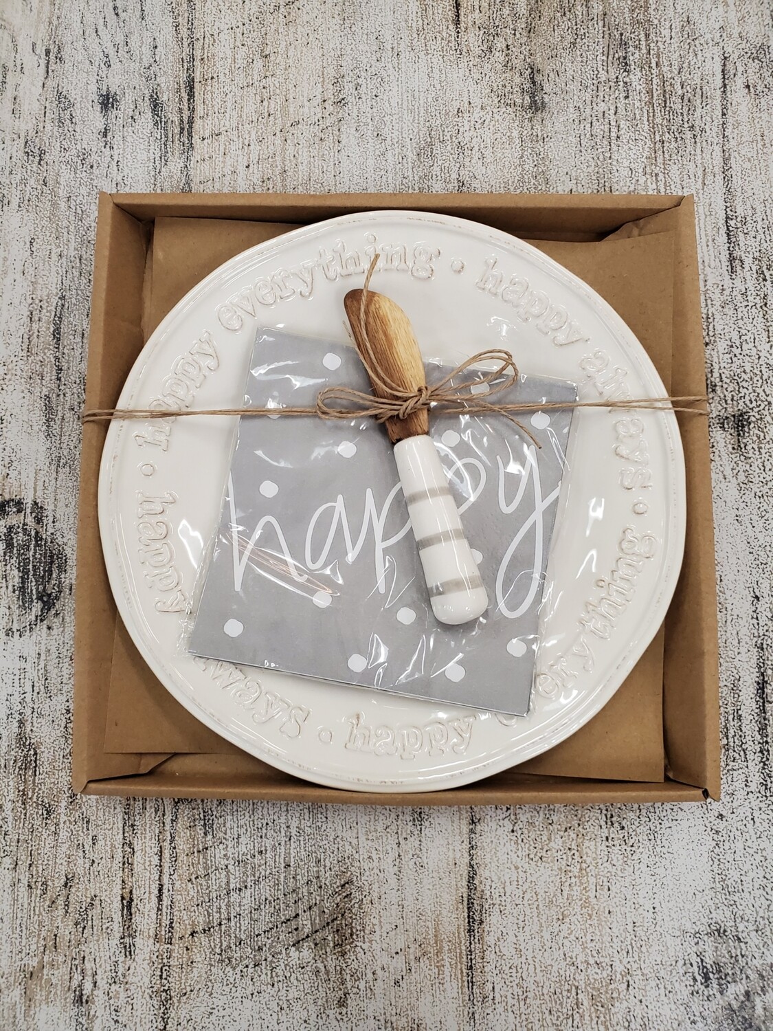 Happy Platter Gift Set