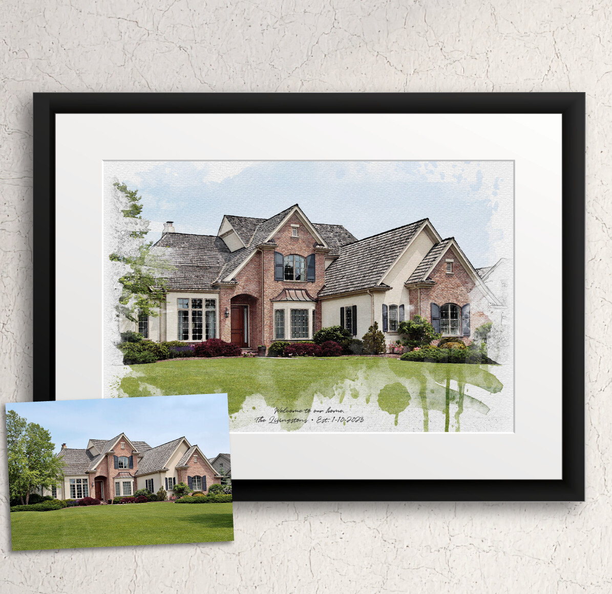 Framed Watercolor Prints