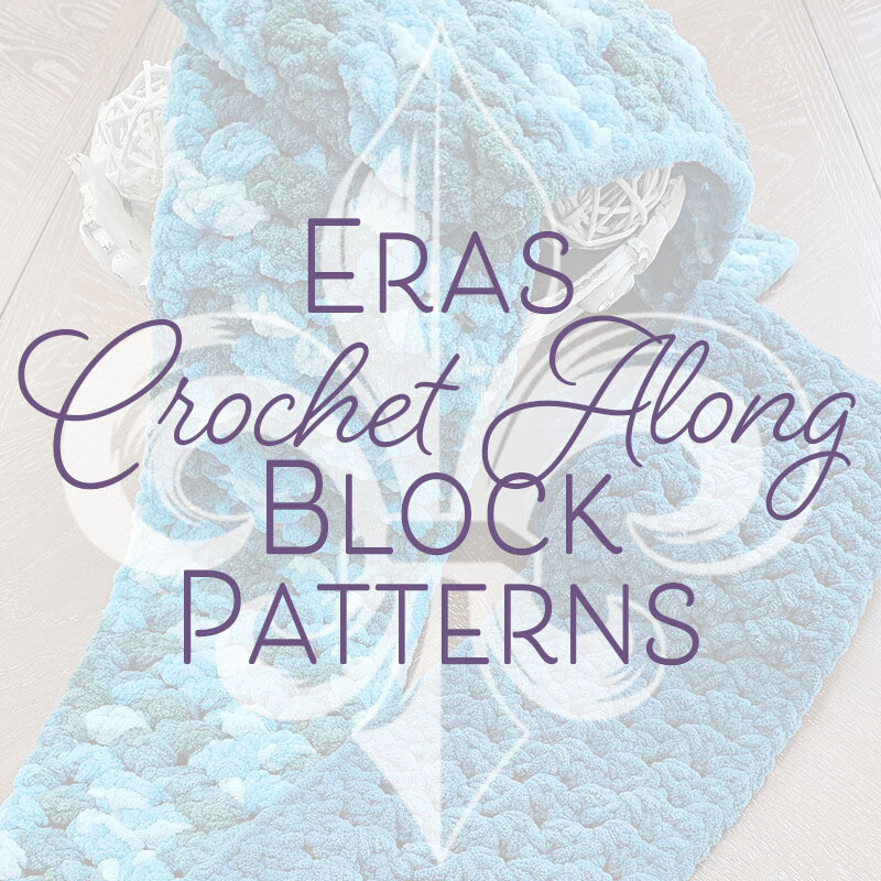 Eras Crochet Along Block Patterns - The Eras Crochet Along