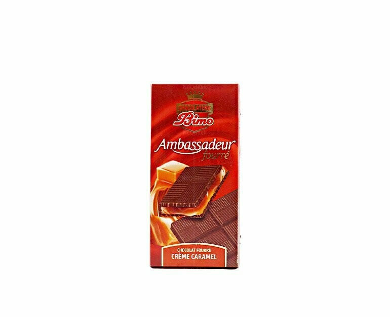 Chocolat Fourré à La Crème Caramel Ambassadeur BIMO