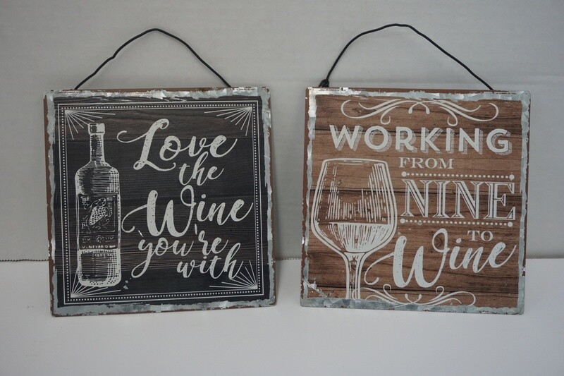 Cheers Wine Decorative Wall Signs