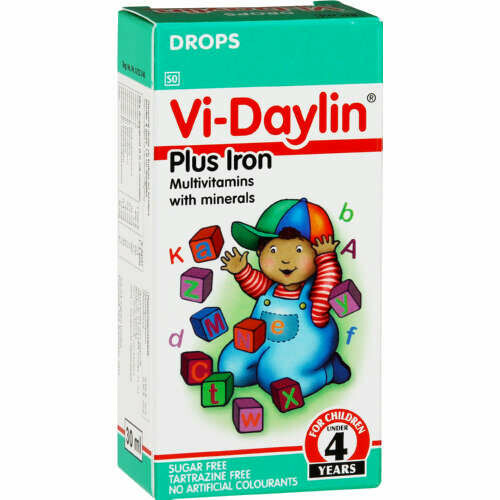 Vi-Daylin Childrens Vitamin syrups