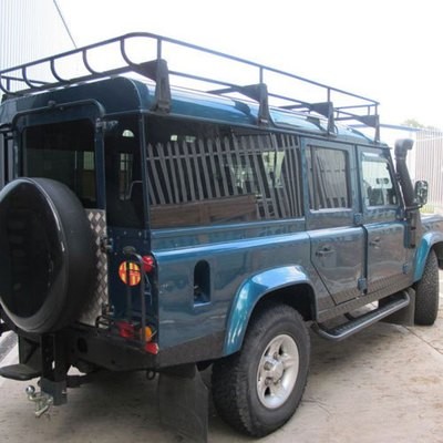 Sliding Masai Panoramic Tinted Windows for Land Rover Defender 110 4 ...