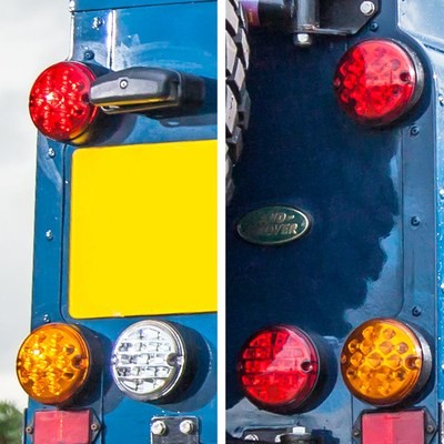 NAS style LED Lights Upgrade Kit for Land Rover Defender (95mm) – 11pcs ...