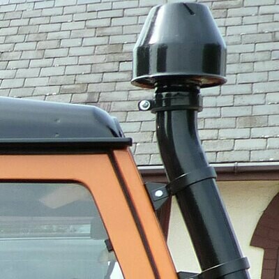 Snorkel Kit/Raised Air Intake for Land Rover Defender – Horsebox ...