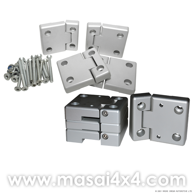 Anodised Aluminium Front Door Hinges Set / 2nd Row Door Hinges Set for ...
