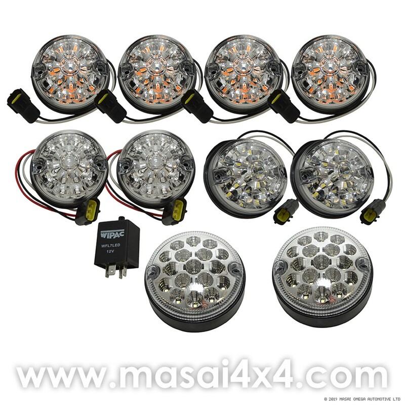 LED Lights (LSL Type) – Upgrade Kit for Land Rover Defender (73mm ...